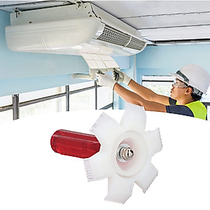 Kelepu Air Conditioner Condenser Fin Straightener 6 in 1 AC Fin Comb Air Conditioning Clean Tool for Home Auto Use