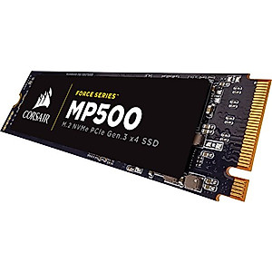 CORSAIR FORCE Series MP500 240GB NVMe PCIe Gen3 x4 M.2 SSD Solid State Storage, Up to 3,000MB/s