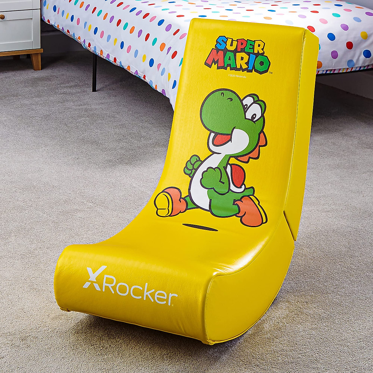 X Rocker Video Rocker V2 - Floor Rocker Gaming Chair (Black/Grey) (PS4//)