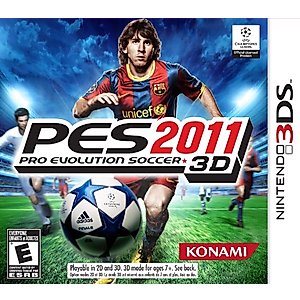 Pro Evolution Soccer 2011 3D - Nintendo 3DS