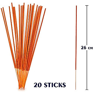 Incense, Scented Incense Sticks, Incense Gifts Sandalwood, Patchouli, African Violet, Strawberry, Jasmine, Wild Cherry, Gifts for Mothers Day120 Sticks Including a Holder