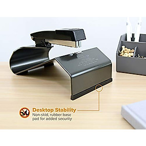Bostitch Office No-Jam Booklet Stapler, 20 Sheets, Easy Book Binding, Black (B440SB)