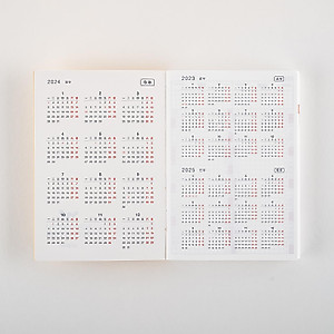 Hobonichi Techo Original Book [Simplified Chinese/A6/January 2024 Start/Monday Start]