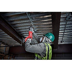 Milwaukee Electric Tool 2713-20 Milwaukee M18 Fuel 18V Lithium-Ion Brushless Cordless Sds Plus D-Handle Rotary Hammer, 1", Bare Tool, Plastic, 17.63" x 3.85" x 6.61"