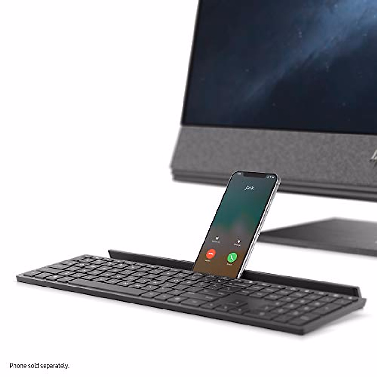 HP ENVY 32 All-in-One PC, 9th Gen Intel Core i7-9700 Processor, 4K UHD monitor, NVIDIA GeForce RTX 2060 graphics (6 GB), 32 GB RAM, 32 GB Intel Optane, 1 TB SSD, Windows 10 (32-a0040, Black) (6YR48AA)