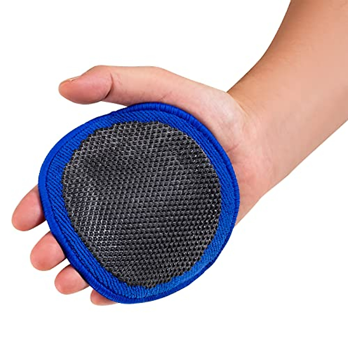 JIANFA Clay Mitt, Clay Bar Mitt for Car Detailing, Medium Grade Auto Magic Wash Mitt, Scratch-Free and Paint Safe, for Cleaning Polishing Detailing Cars Paint, Glass, Wheels (BLUE-2PCS-Small)