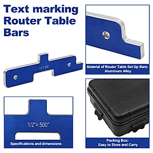 Router Table Set Up Bars Replacement for PRS3400 (Set of 7)