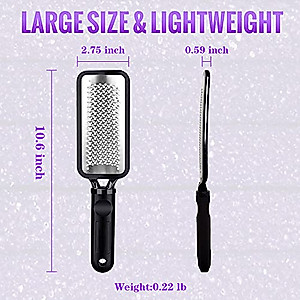 Foot Callus Remover Kit Foot File Callus Remover for Feet Pedicure Supplies Professional Metal Foot File and 20 PCS Pumice Stone for Feet Foot Scraper for Callus Removal Rough Dead Skin Removal.