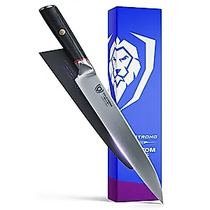 Dalstrong Yanagiba Knife - 9.5 inch - Phantom Series - Sushi Knife - Japanese High-Carbon AUS8 Steel - Pakkawood Handle - Japanese Knife - Sheath Included