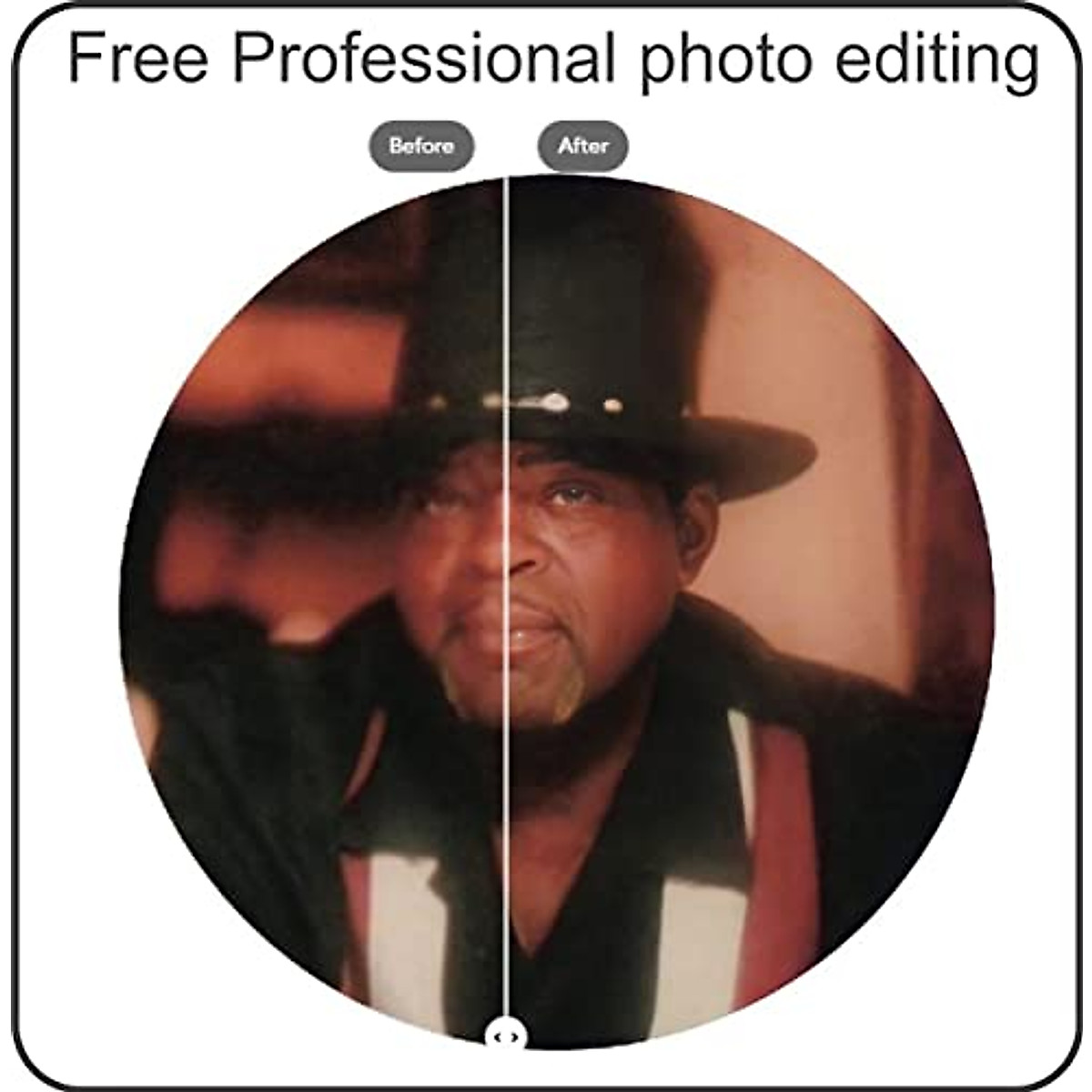 Ceramic Memorial Photo Tile - Oval Picture for headstones. Photo Memorial Plaque. 4.7" x 3.5". Large Size. 100% Weatherproof.