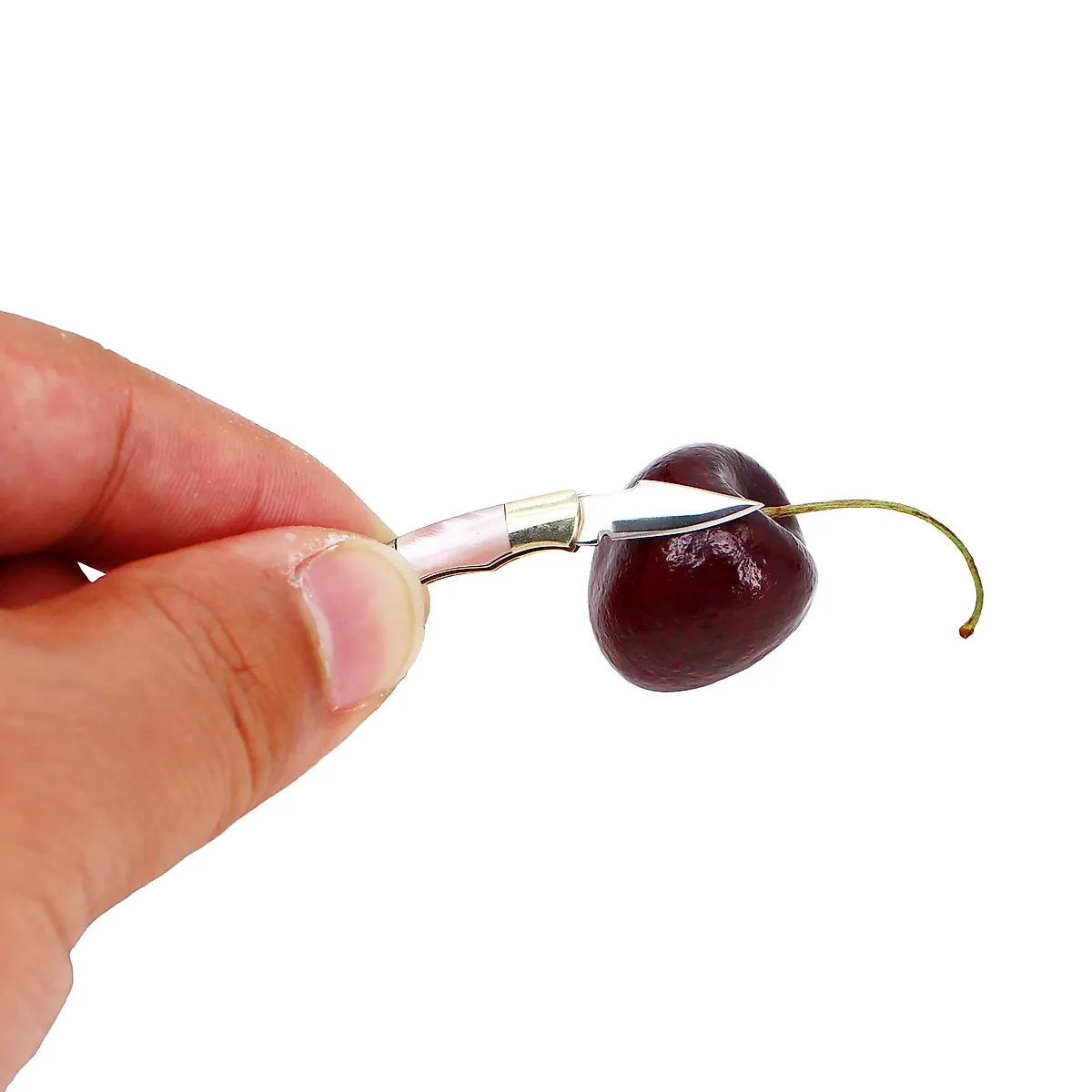 Tiny Folder Miniature Gadgets Collection Knife, Eastern Delights Pocket Smallest Multi Tool (Pink Shell)