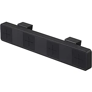 Yamazaki Push Dish Home Self Adhesive Plastic | Towel Holder, One Size, Black
