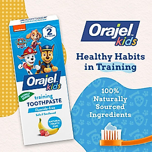 Orajel Toddler Training Toothpaste Tooty Fruity Flavor 1.50 Oz