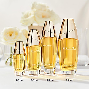 Estée Lauder Beautiful Eau de Parfum Spray with Notes of Rose, Lily, Tuberose & Orange Flower | Women's Perfume, 5.0 Fl Oz