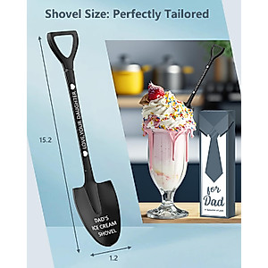 Gifts for Dad Fathers Day Dad Gifts from Daughter - Cool Ice Cream Shovel Spoon for Papa Husband Grandpa, Unique Birthday Present Ideas from Son Wife Kids Adults
