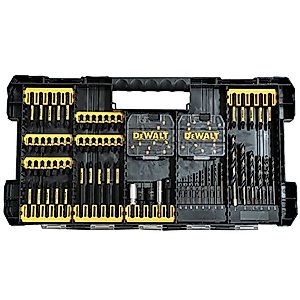 DEWALT Screwdriver and Drill Bit Set (FlexTorq impact Driver bit set 100pc)