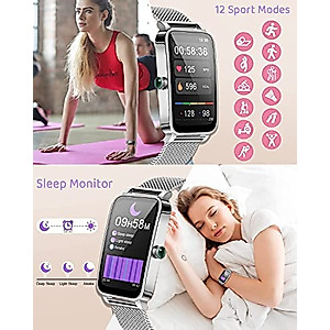 BOCLOUD Smartwatch-Gold+Silver