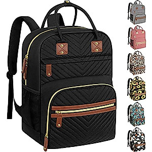 Diaper Bag Backpack Tote for Women Large Capacity, Baby Bag with Insulated Pockets Multifunctional Diaper Bags For Baby Girl Boy Waterproof Baby Bags For Boys Girls Mama Maternity Travel Bag Black