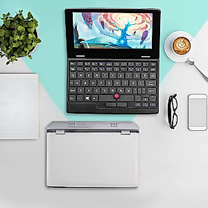 ZWYING Laptop【Win 11/MS Office 2019】 7.0-inch Touchscreen Ultra Light Mini Laptop,All Metal Texture,High-Speed Celeron J4105 CPU,12G RAM/960GB SSD High-Performance Gaming Computer(960GB SSD)
