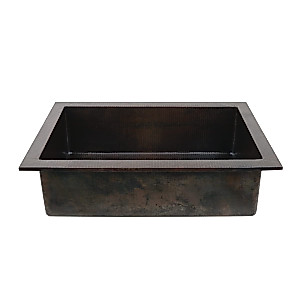 Copper Kitchen Sink Hight Tab
