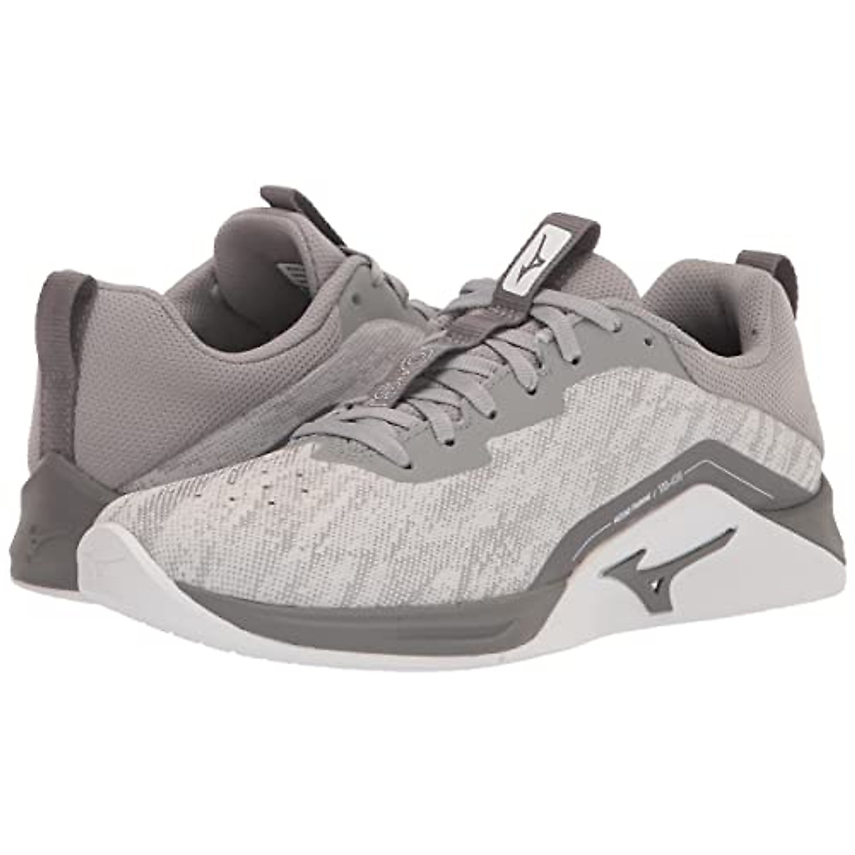 Mizuno TS-01 Women's Cross Trainer, Grey-White, 6.5