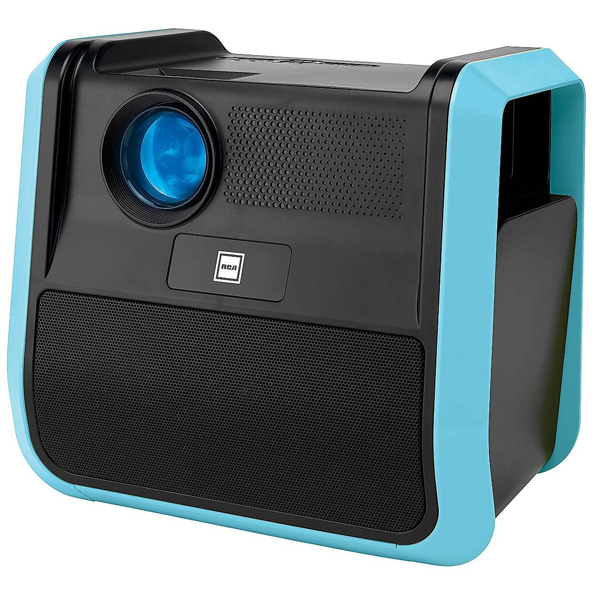 RCA - RPJ060 Portable Projector Home Theater Entertainment System, Long Lasting Battery - 2.5 Hours per Charge - Outdoor, Rechargeable, Speakers - Enjoy Without Any Cable on The go - Phone/Stick/PC