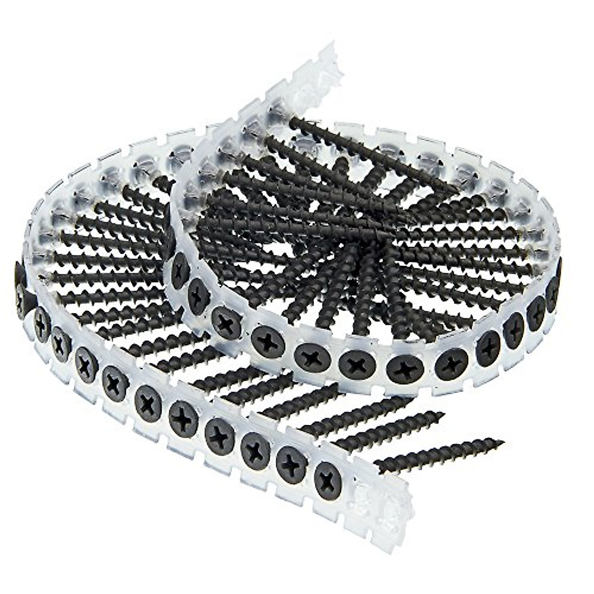 Senco 07A200P Duraspin#7 by 2" Drywall to Wood Collated Screw (1, 000per Box) , grey