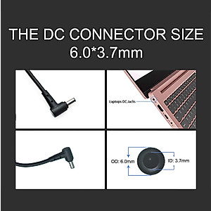 ADP-240EB B 20V 12A A20-240P1A AC Adapter Power Supply 240W for ASUS ROG Zephyrus Duo 15 GX550LXS, M16 GU603HM, ROG Zephyrus G14 G15 G16 S15 S17 G533 G533QS G733QM GA4A01Q Gaming Laptop Charger