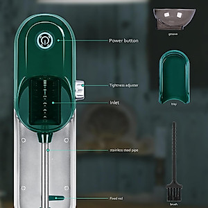 The Za Machine, Za Rolling Machine, Portable Electric Grinder 8/6.5mm Tube (Grey)