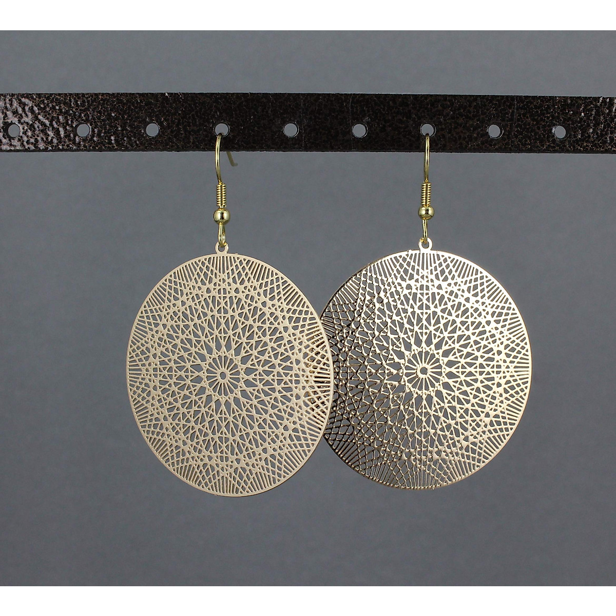 BURIUS Brass Earrings for Women Earrings - Jewelry Earrings for Women Trendy Hanging Brass Earrings