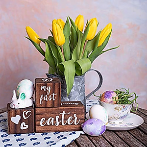 MAINEVENT Farmhouse Baby Monthly Milestone Blocks, Age Blocks for Baby Milestone, Baby Gifts for Baby Shower, Newborn Photography, Baby Photo Props, Month Milestone Blocks