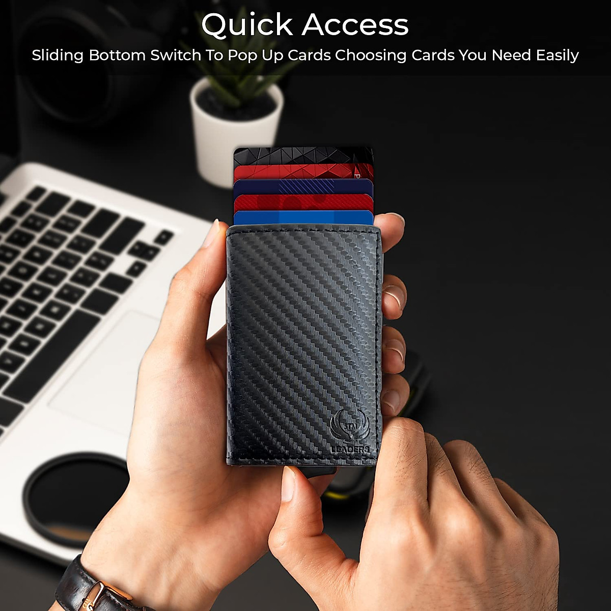 Leather wallet Slim wallet for men Wallet women Business card case Card holder wallet Smart wallet Pop up wallet Ridge wallet Rfid card holder Business card holder Card case Rfid wallet Gift cards