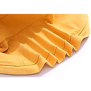 Women Sun Hat Wide Brim UV Protection Soild Bucket Hat Travel Outdoor Beach Hat Grey