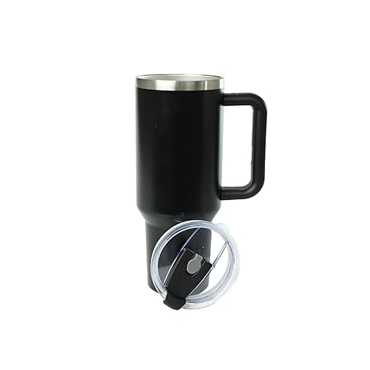 Sip+Sea Cayman 40 oz Stainless Steel Tumbler with Handle, Lid, and Straw | Double Wall Vacuum Insulated