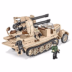 496 Pcs Hc WWII /2274/ Sd.Kfz.7/1&2Cm Flakvierli -Executive Edition