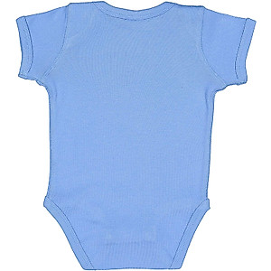 Rabbit Skins Baby Bodysuit Girl & Boy | Newborn 0-3 Months to 24 Month Toddler, Snap Easy Closure, Carolina Blue, 12 Months
