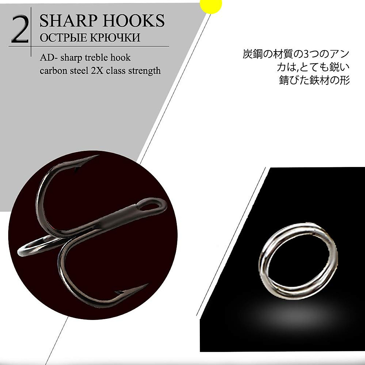 LOVEPET 11cm/10g Simulation Bait,Long Tongue Fake Bait, Lures Minor Bionic Bait,Fishing Tackle, Fish Hook, 10 Pcs