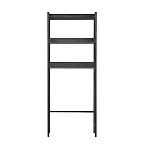 ODIKA Over The Toilet Storage, 3-Tier Over-The-Toilet Space Saver Organizer Rack, Freestanding Bathroom Organizer, Gray