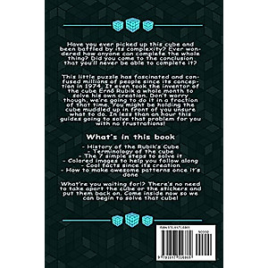 Rubiks Cube Solution For Kids - A Simple 7 Step Beginners Guide To Solving The Rubik’s Cube Puzzle With Logic