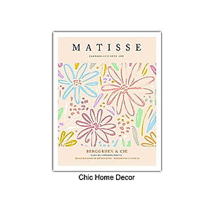 Matisse Wall Art & Decor Poster Set - 8x10 Abstract Minimalist Wall Art Prints - Mid Century Modern Gifts - Aesthetic Pictures - Contemporary Art - Gallery Wall Art - Museum Poster - Henri Matisse