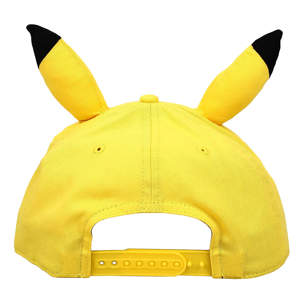 Bioworld Pokemon Pikachu Big Face Pre-Curved Bill Snapback Hat