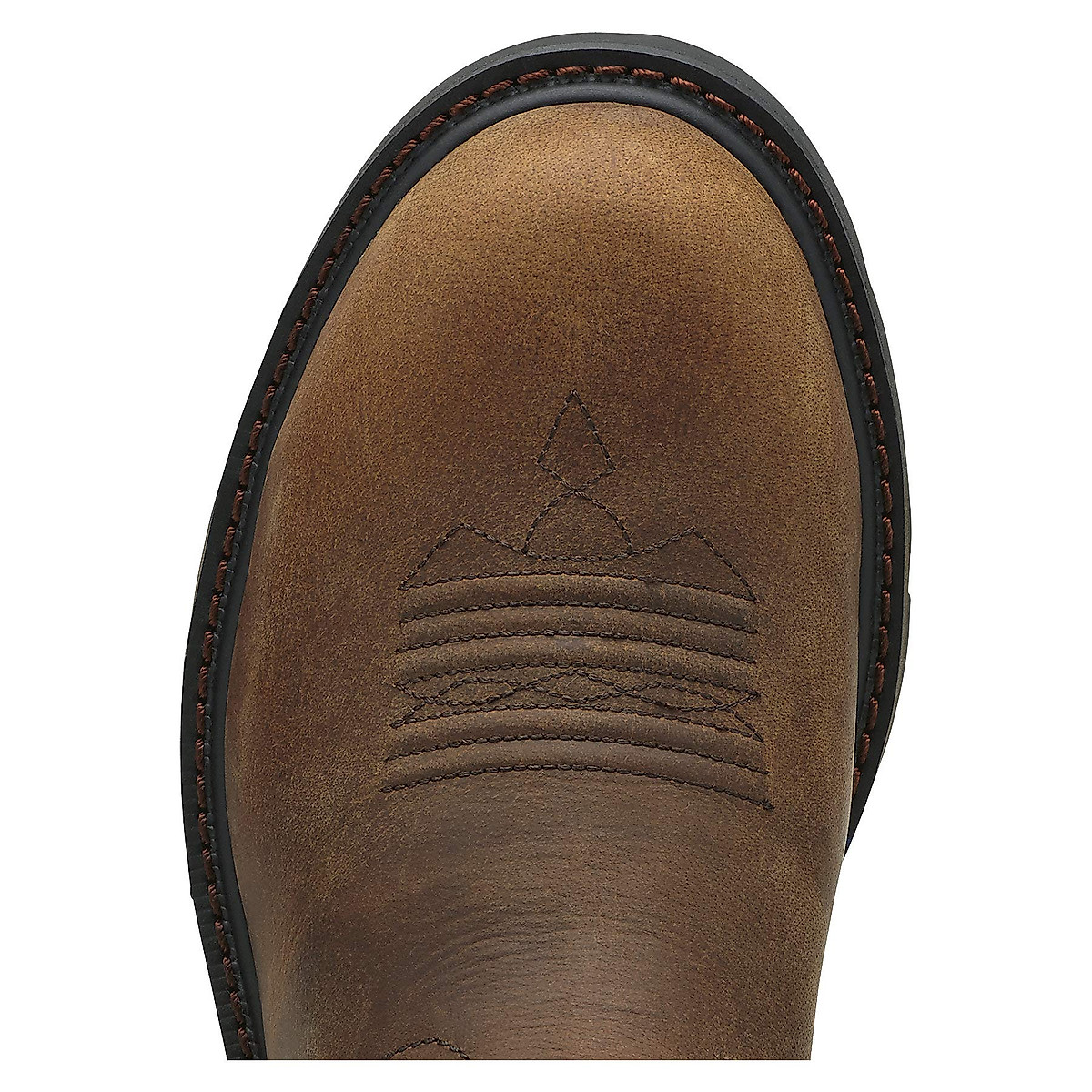 ARIAT mens Groundbreaker Pull-on Steel Toe Work Boot, Brown, 10.5 US