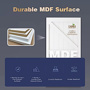 French Interior Door 48" x 80" (Double 24" x 80") 5 Lites Tempered Frosted Glass Door Panels, Pantry Door Slab Closet Door Easy Assembly - Without Hardware Kit