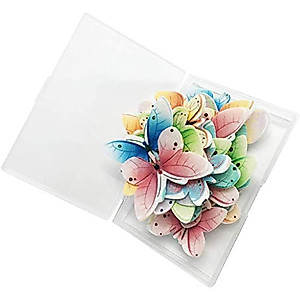 Set of 30 Edible Butterfly Cupcake Toppers Wedding Cake Birthday Party Food Decoration Mixed Size & Colou