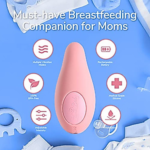 Lactation Massager - Breastfeeding Essentials for Clogged Milk Ducts and Breast Mastitis Relief