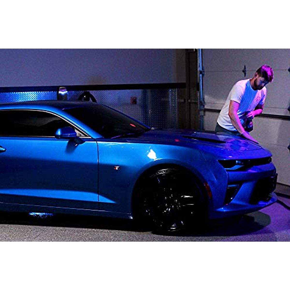 303 Products Clay Mitt - Synthetic Clay Replacement - Creates Ultra Smooth Surface - Faster and Easier Than Clay - Long Lasting, 1 Count (39013), Gray, Black