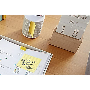 Post-it Notes 3x3 in, 6 Pads, America's’s #1 Favorite Sticky Notes, Canary Yellow, Clean Removal, Recyclable (5444)