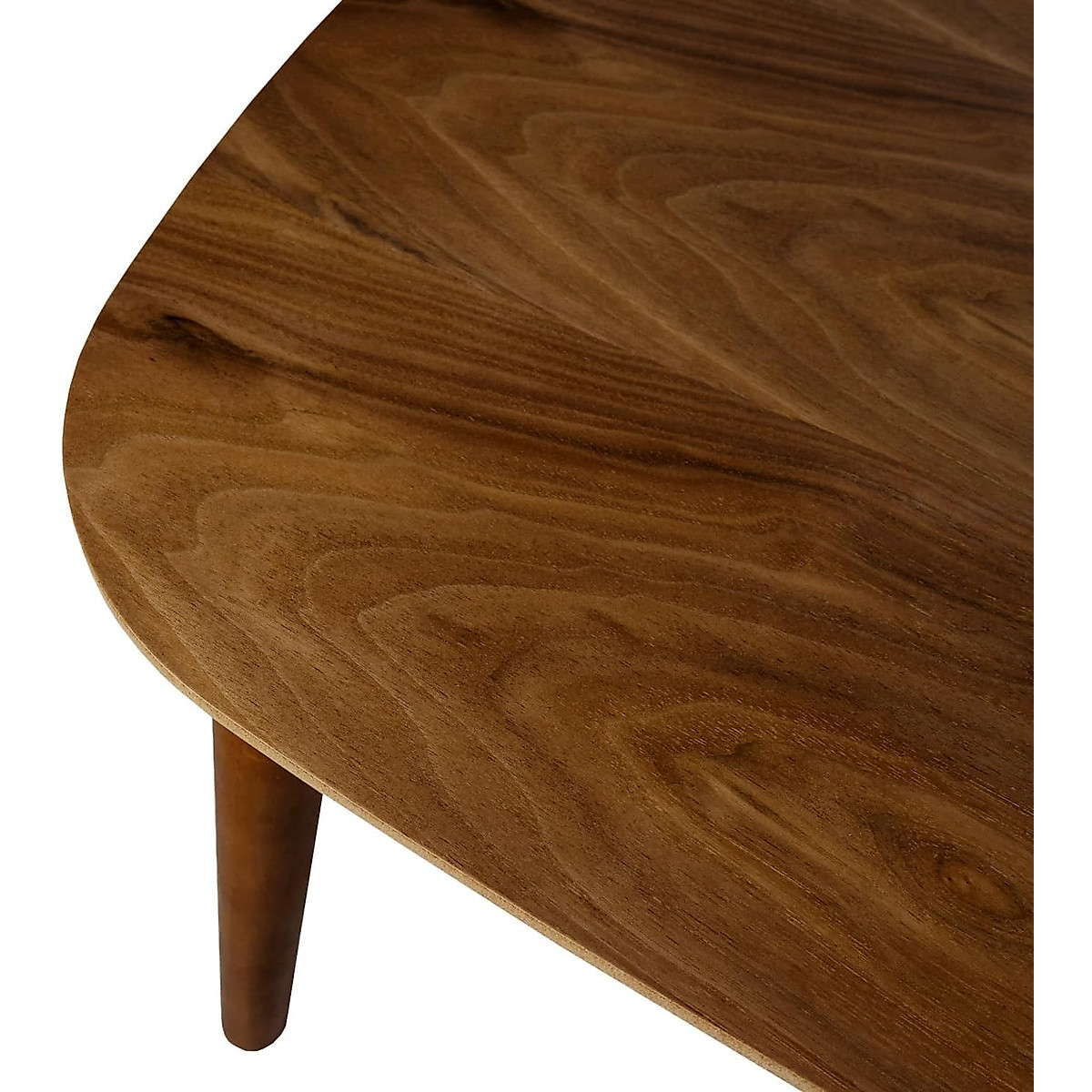 Wood Folding Coffee Table Space Saving Side Table