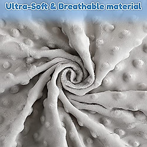 6 Pack Changing Pad Cover Unisex Ultra Soft Minky Dots Fabric Plush Changing Table Covers Breathable Wipeable Changing Table Sheets Suit for Baby Boy and Girl Fit 32'' x 16" Contoured Pad