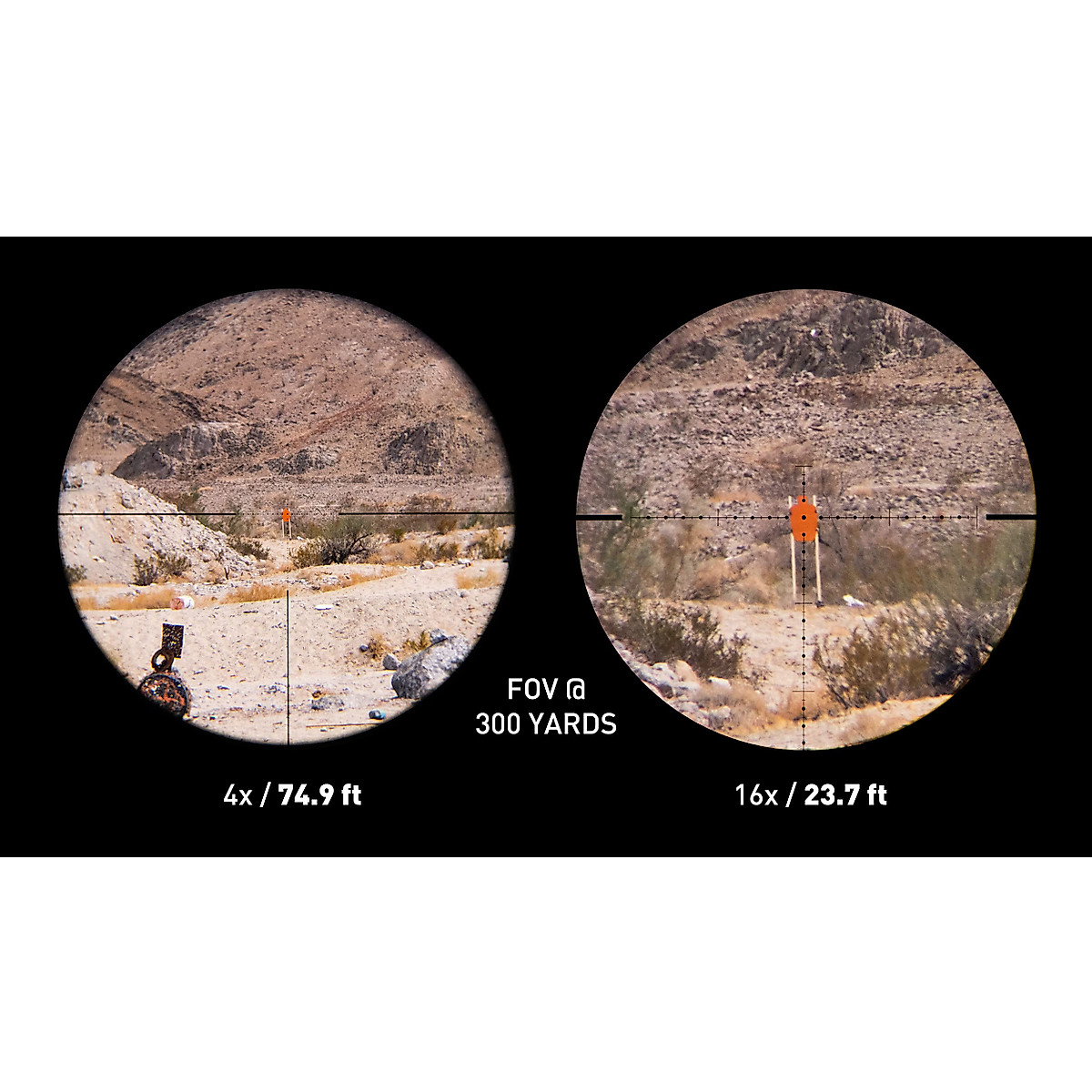 Monstrum G3 4-16x50 FFP Rifle Scope | Monstrum Extended Length Offset Scope Mount | 30 MOA | Bundle